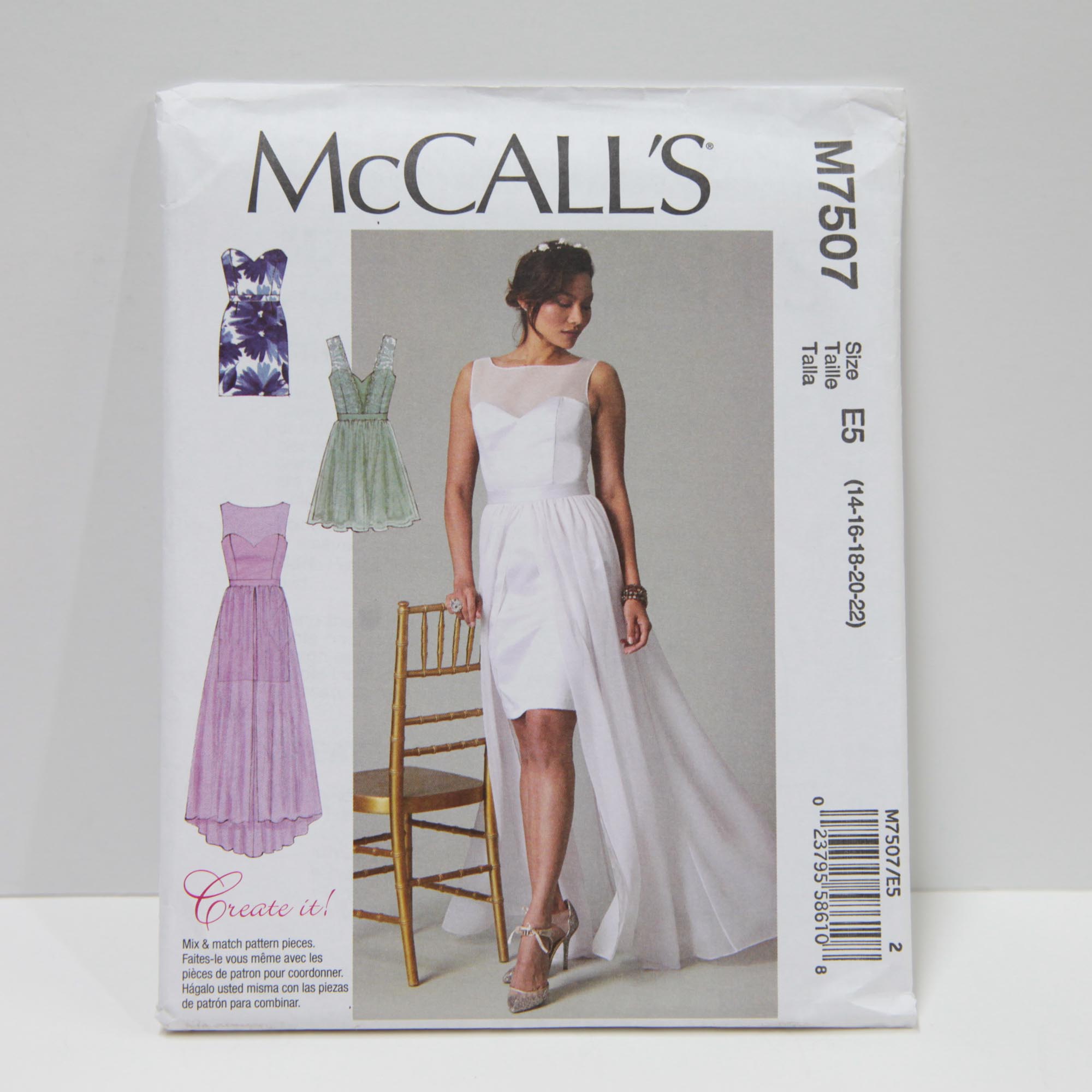 McCall's Patterns - Evening and Special Occasions – Curtis Fabrics