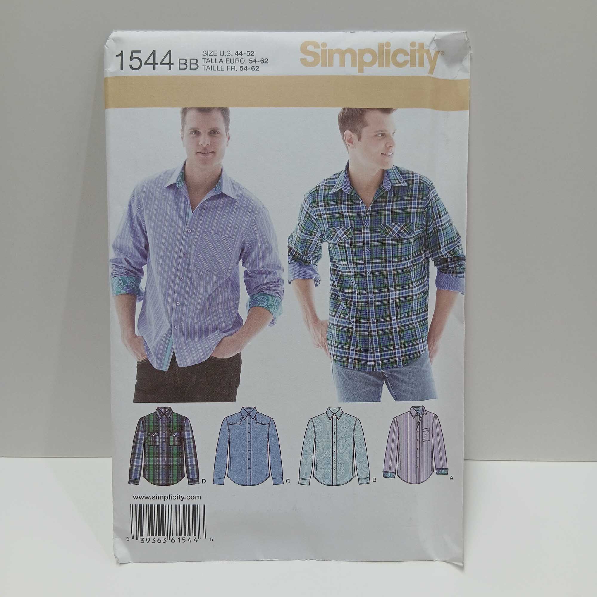 Simplicity Patterns - Mens – Curtis Fabrics