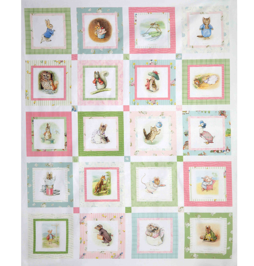 Peter Rabbit & Friends - Panel – Curtis Fabrics