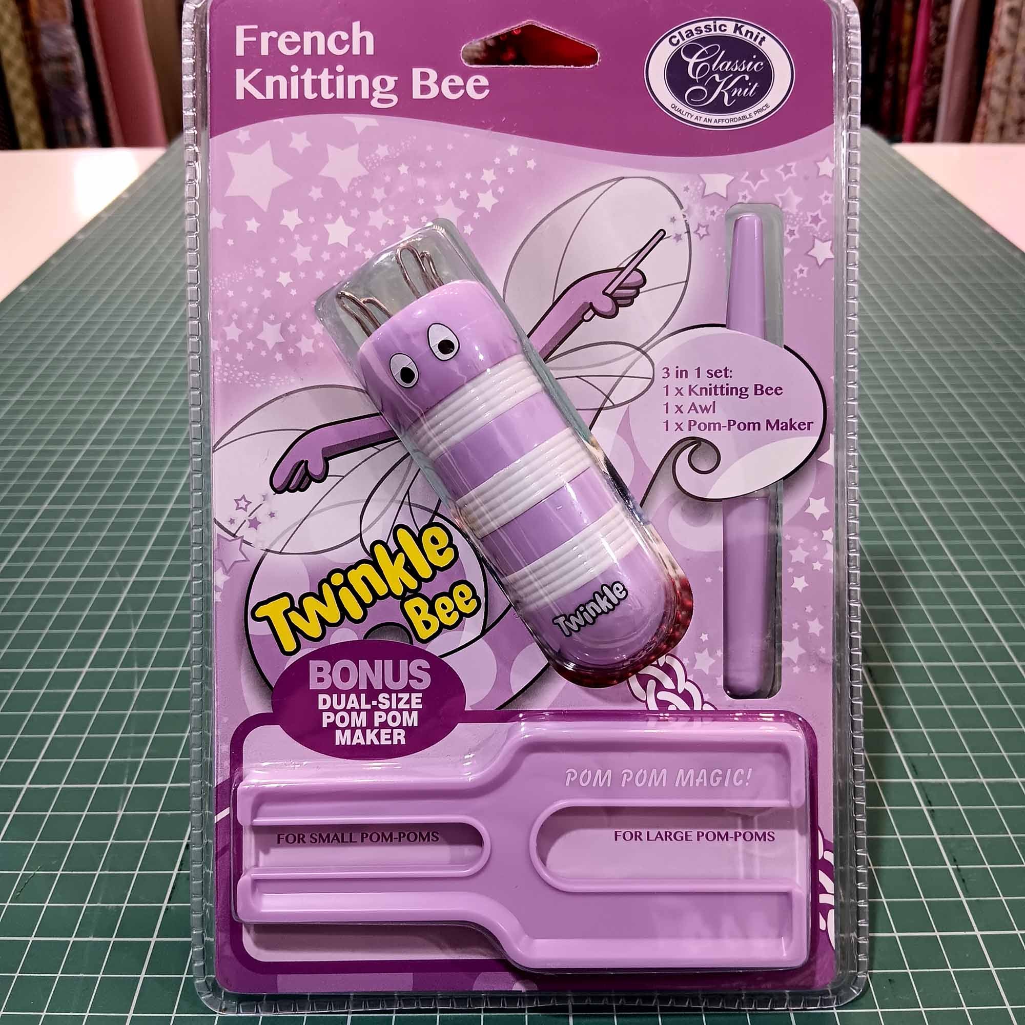 French Knitting Bee - Twinkle Bee – Curtis Fabrics