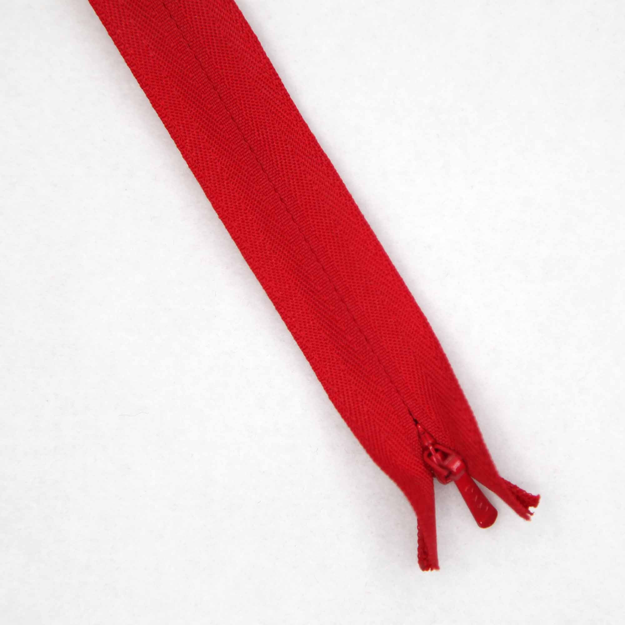 Zips - Invisible - Red Glow – Curtis Fabrics