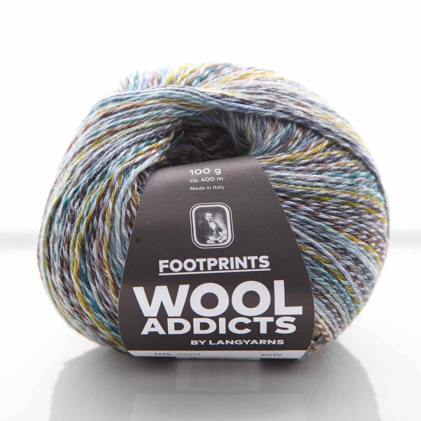 Wool Addicts Footprints – Curtis Fabrics