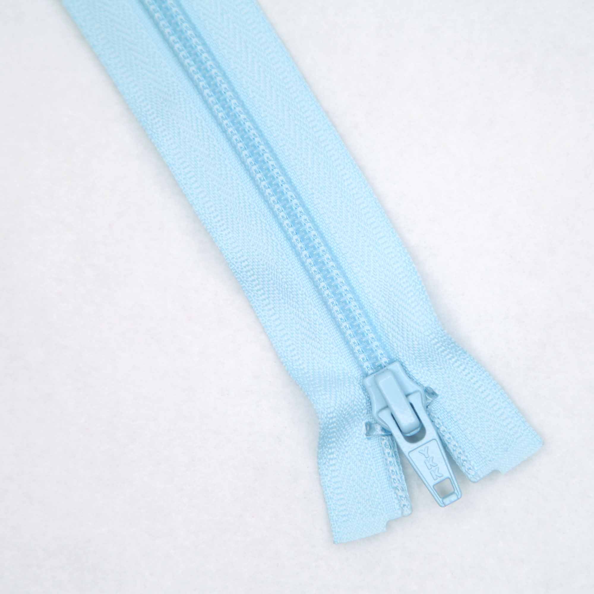 Zips - Open Ended - Pale Blue – Curtis Fabrics