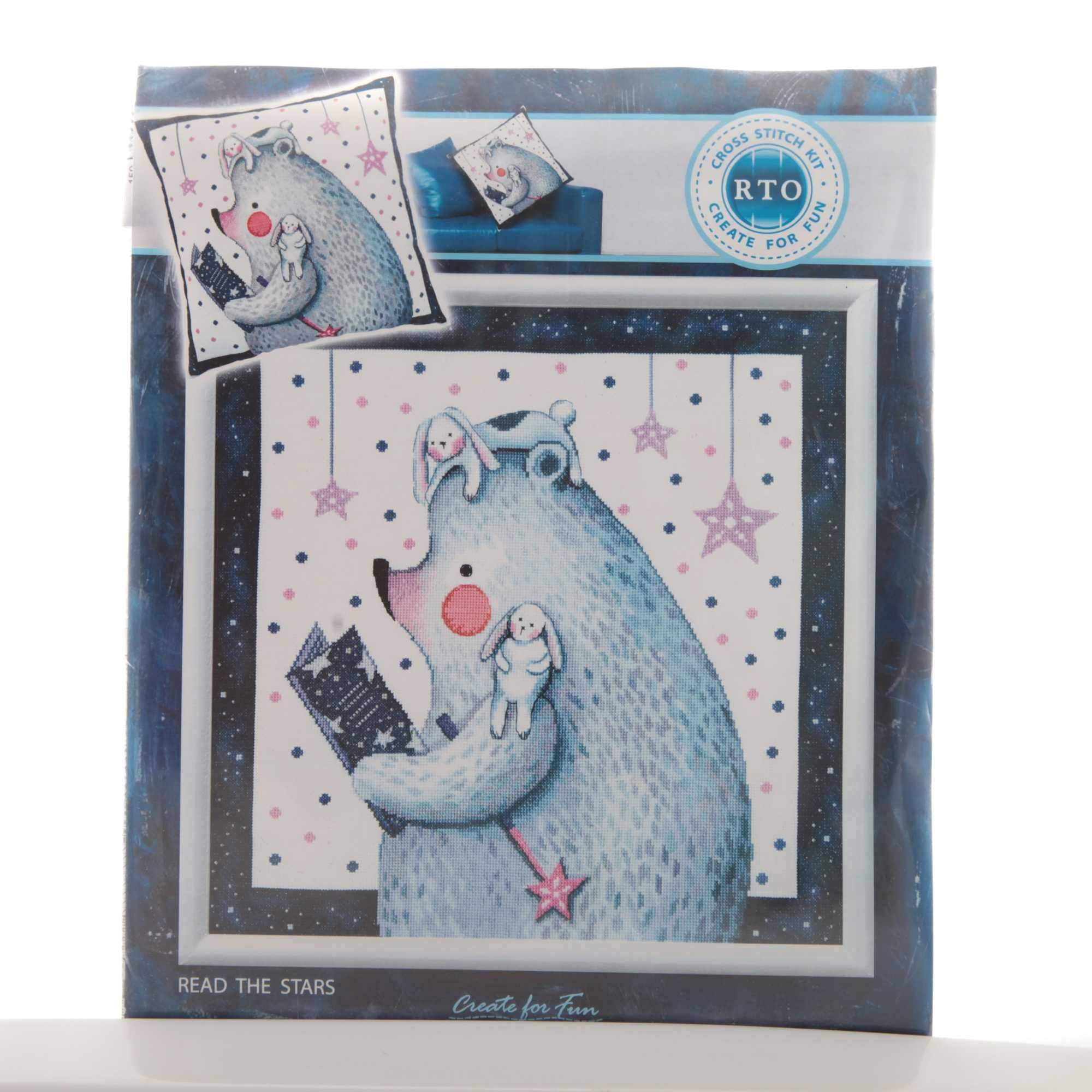 Read the Stars Cross Stitch Kit – Curtis Fabrics