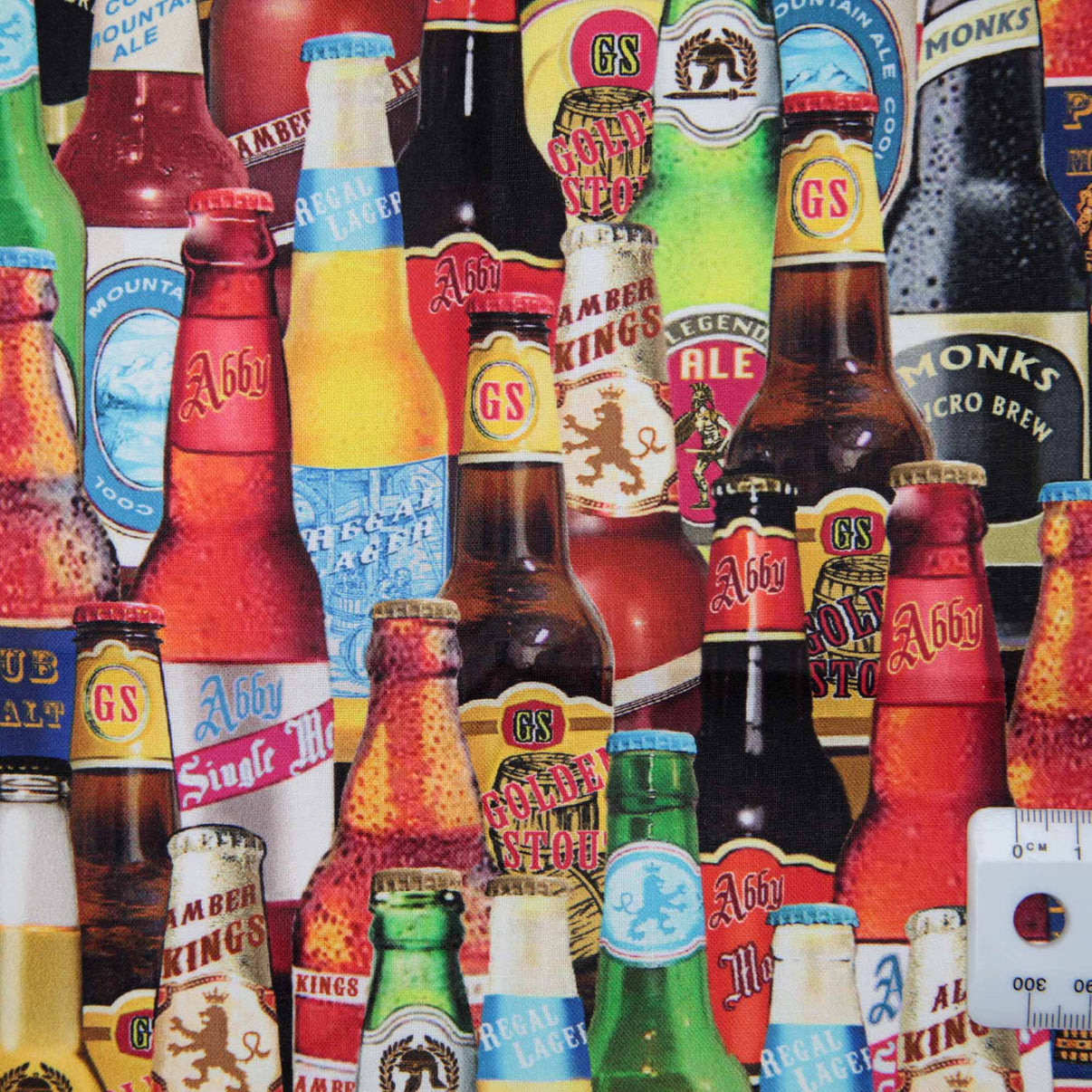 Ale House - Beer Bottles Multi – Curtis Fabrics
