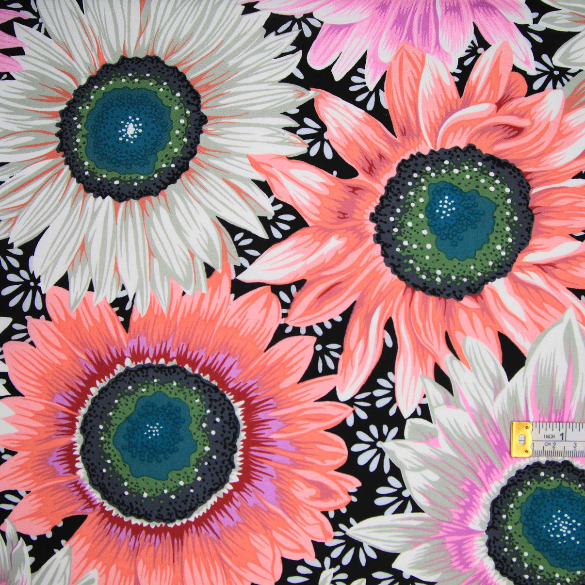 Kaffe Fassett Collective Van Gogh Black Curtis Fabrics