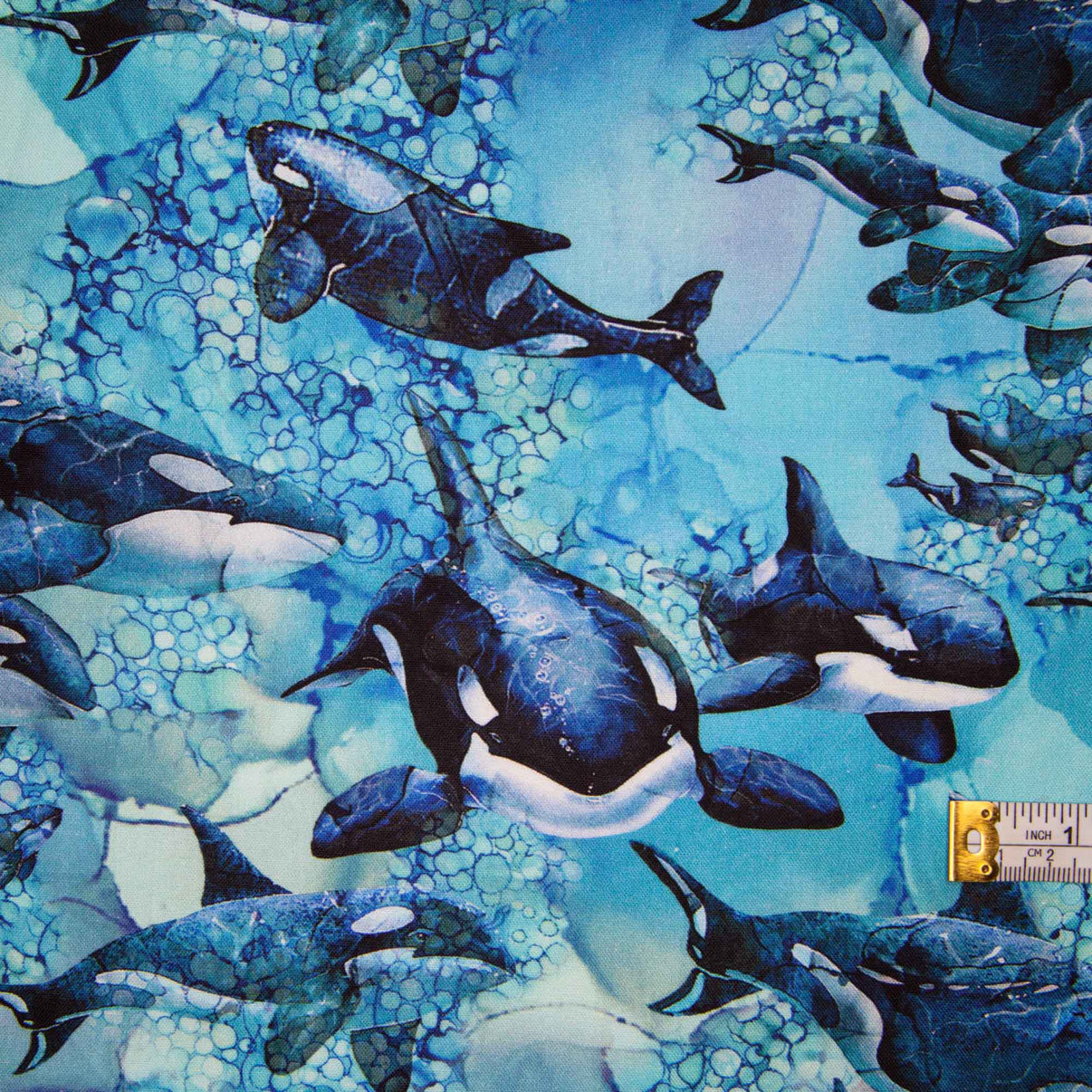 Whale Song - Orca – Curtis Fabrics